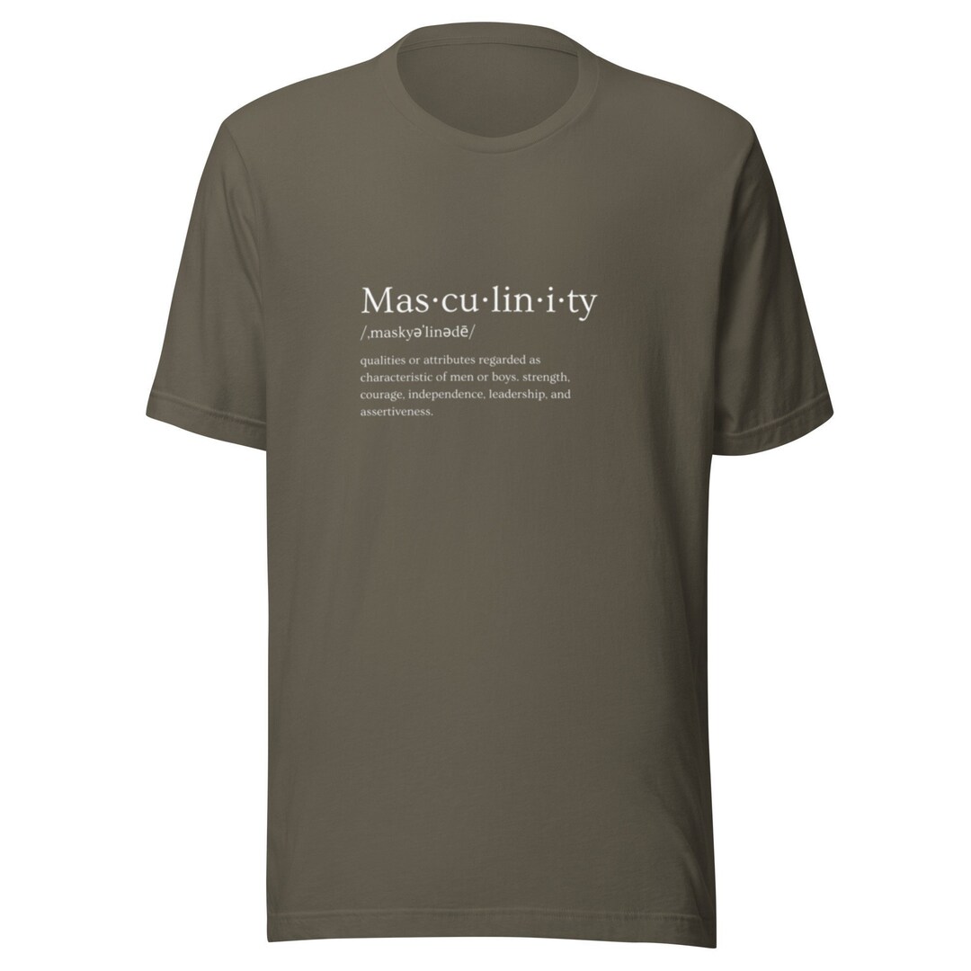 Masculinity Definition - Etsy