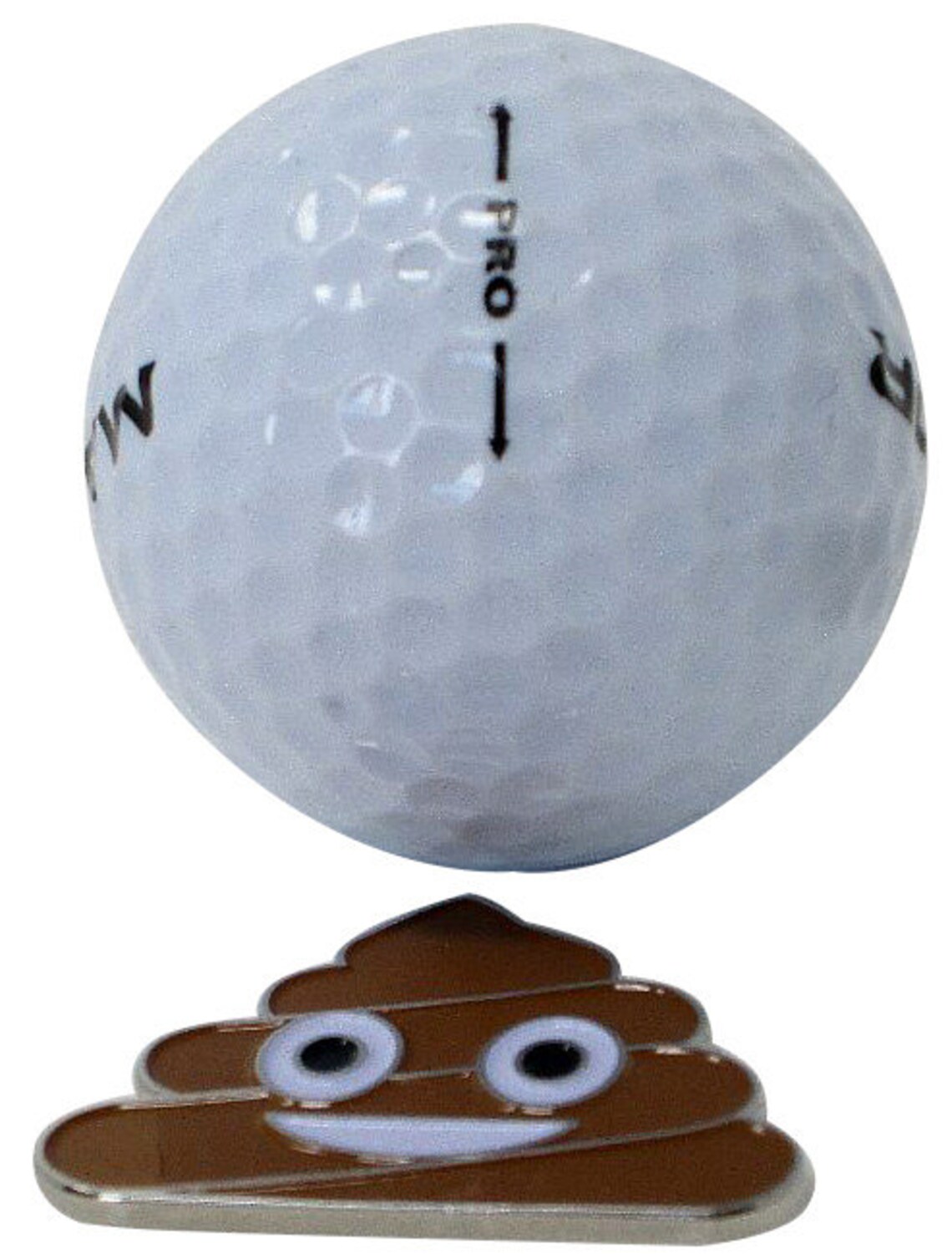 Poop Emoji Golf Ball Marker and Cap Clip - Etsy