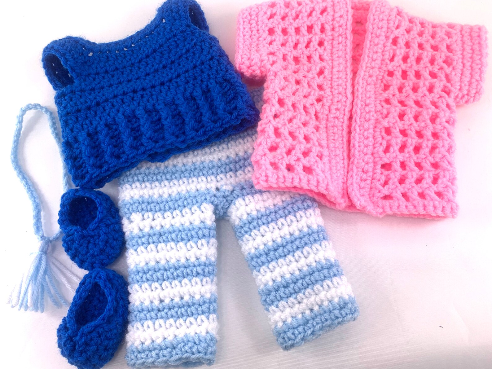 18 Doll Kinley Casual Pant Set Crochet Pattern 18 Inch - Etsy