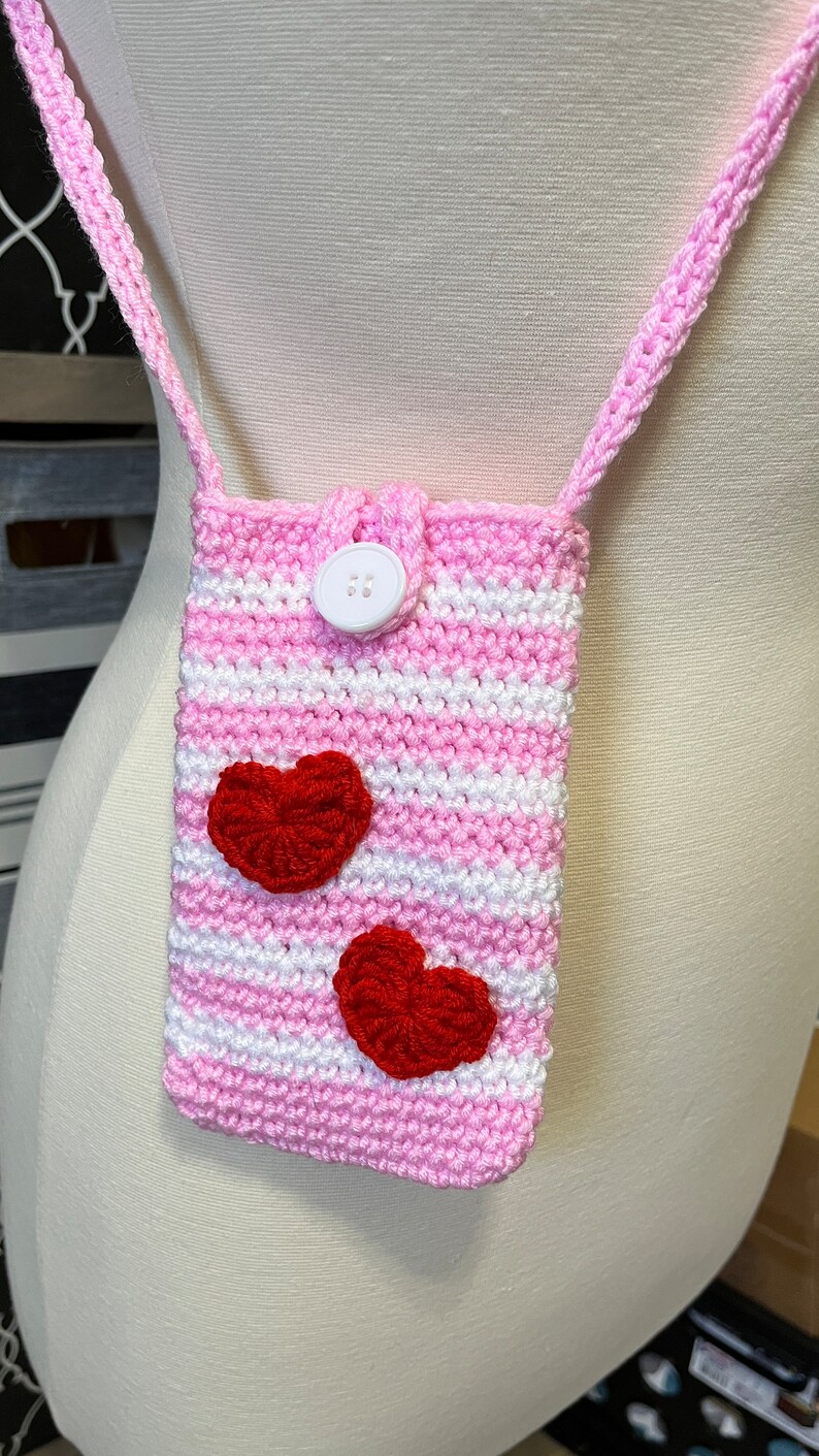 Crochet Cell Phone Carrier Pattern, Crochet PDF Pattern, Easy Fast ...