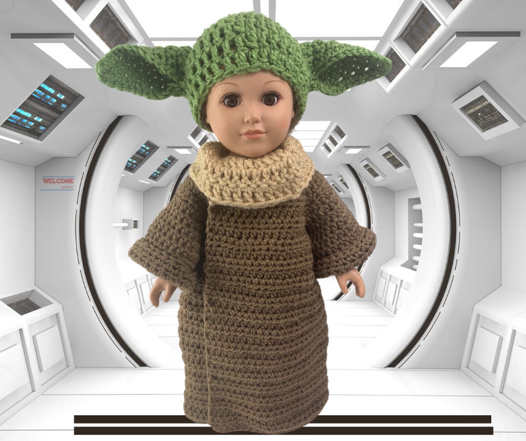 The Wise Child Crochet Pattern, 18" Doll Clothes, Crochet Doll Costume ...