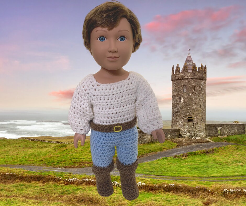 18 Doll Prince Crochet PDF pattern Doll crochet | Etsy