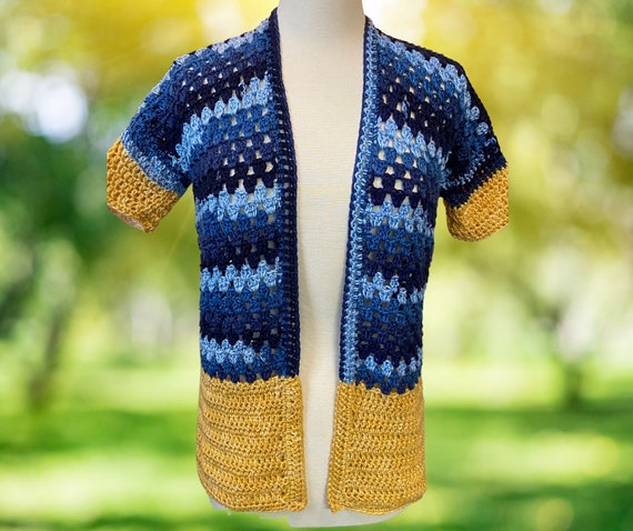 Easy Crochet Carley Cardigan Pattern PDF Pattern Women's - Etsy