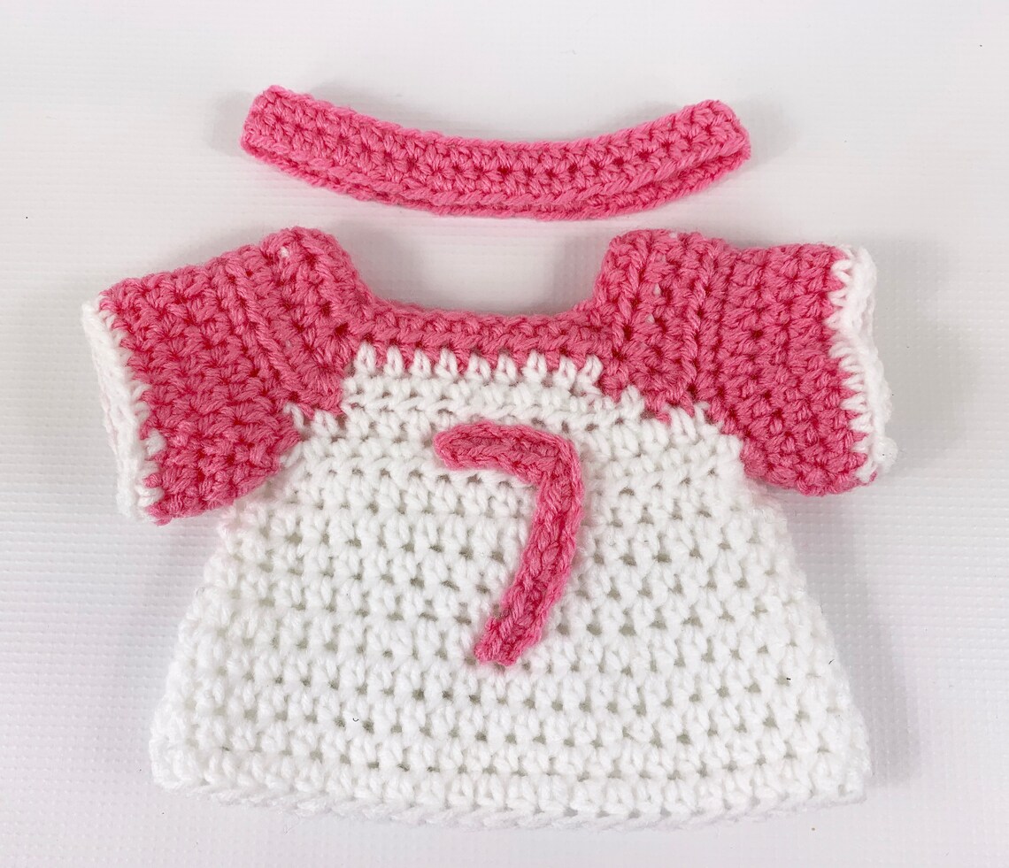 18 Doll Soccer Uniform 18 Doll Crochet PDF | Etsy Australia