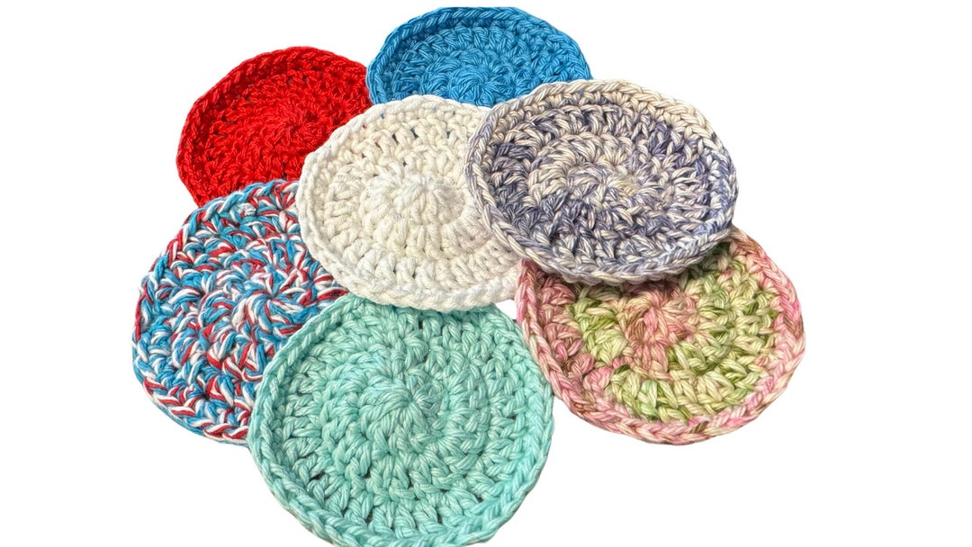 Crochet Car Coaster Pattern, Crochet Drink Coaster, PDF, 10-minute ...