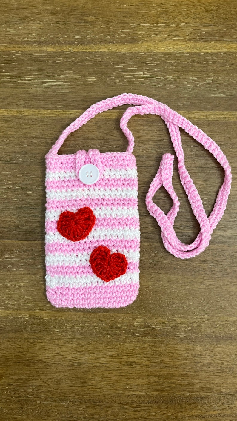 Crochet Cell Phone Carrier Pattern, Crochet PDF Pattern, Easy Fast ...