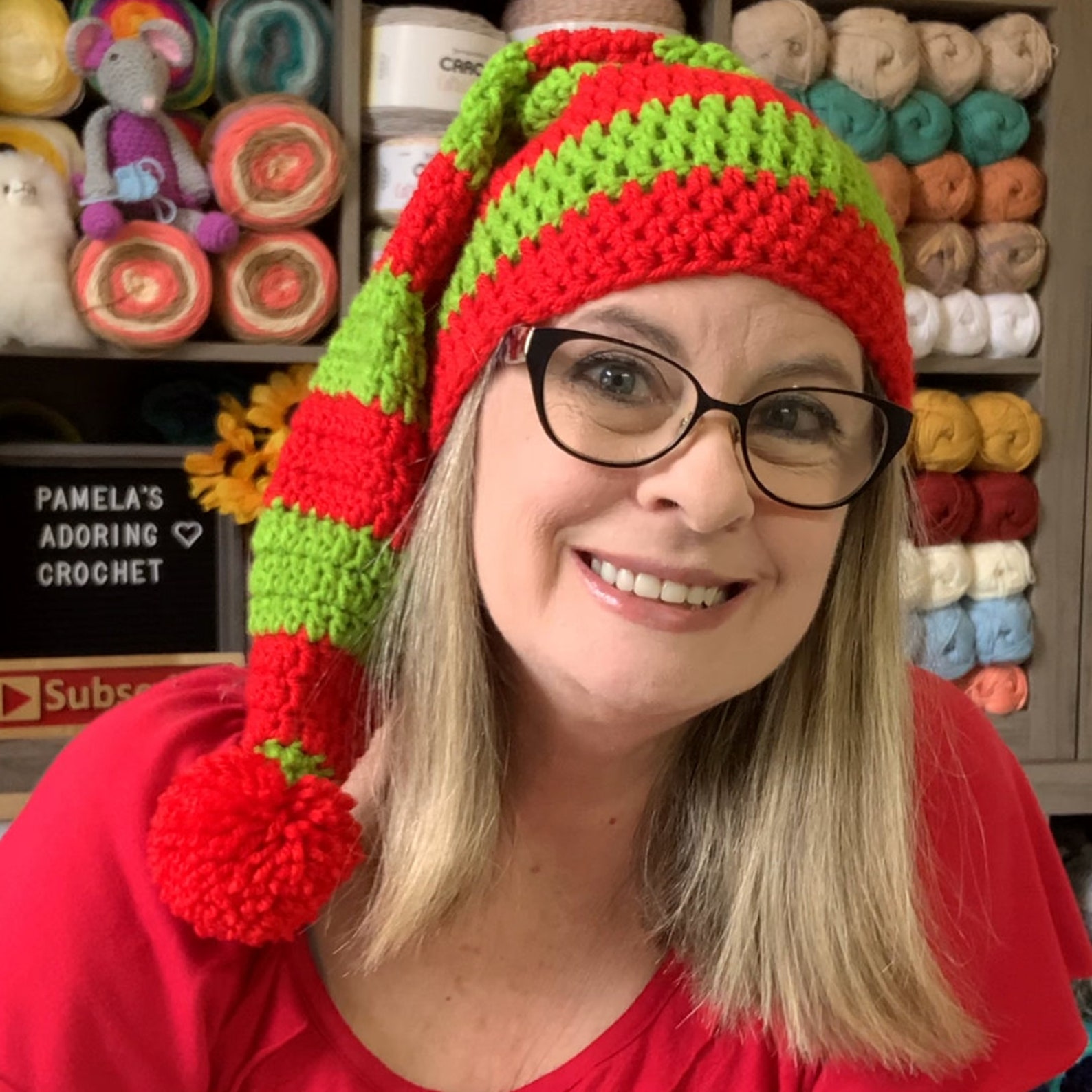 Santa Hat Crochet Pattern Elf Hat Crochet Hat Pattern - Etsy