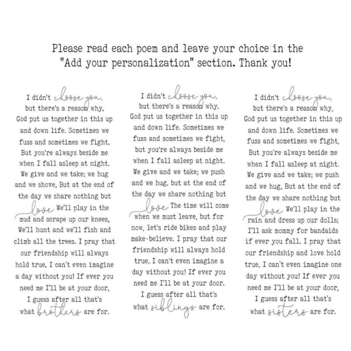 Siblings Sign Kids Shared Room Decor Sisters Sign Brothers - Etsy