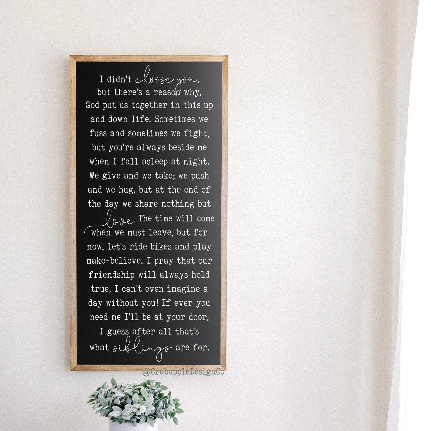 Siblings Sign Kids Shared Room Decor Sisters Sign Brothers - Etsy