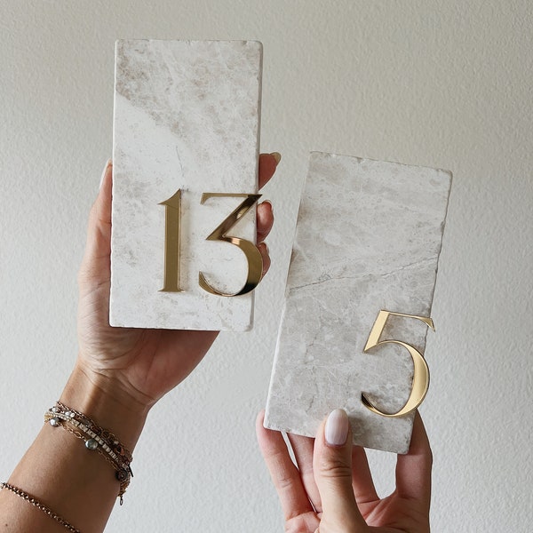 Custom Table Numbers - Etsy