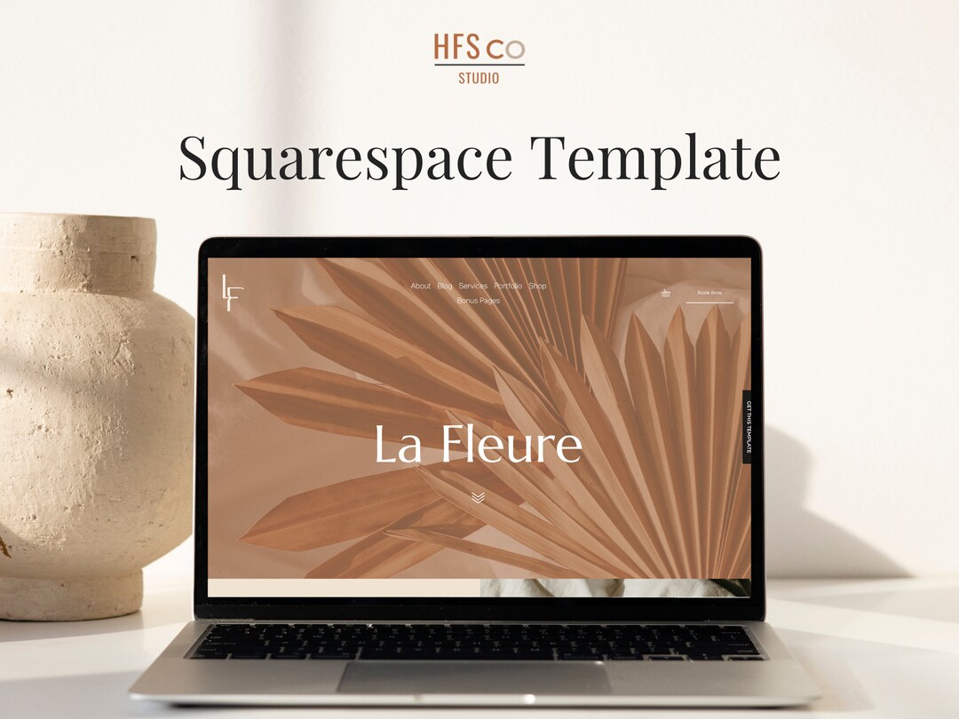 WEBSITE TEMPLATE - Squarespace Template - Service Provider Template ...