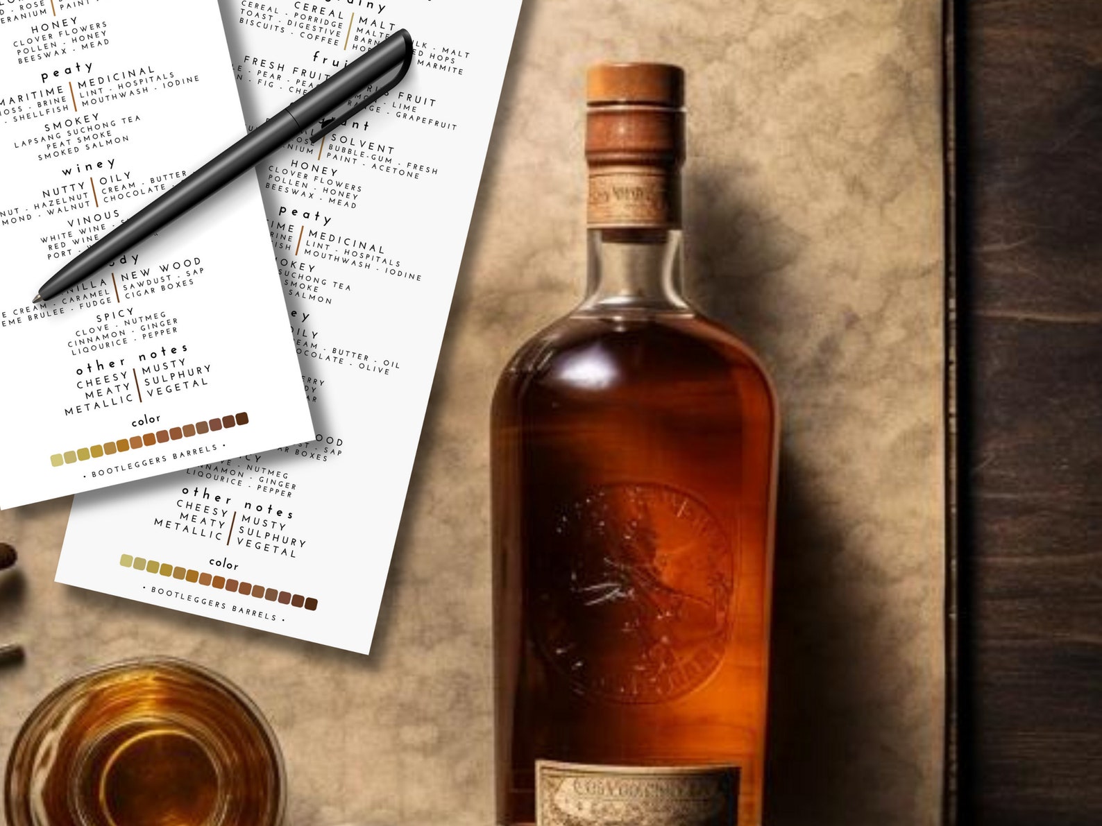 Whiskey Tasting Sheet | Printable | Whiskey Tasting Flight | Gifts for ...