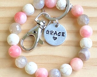 Keychain bracelet | Etsy