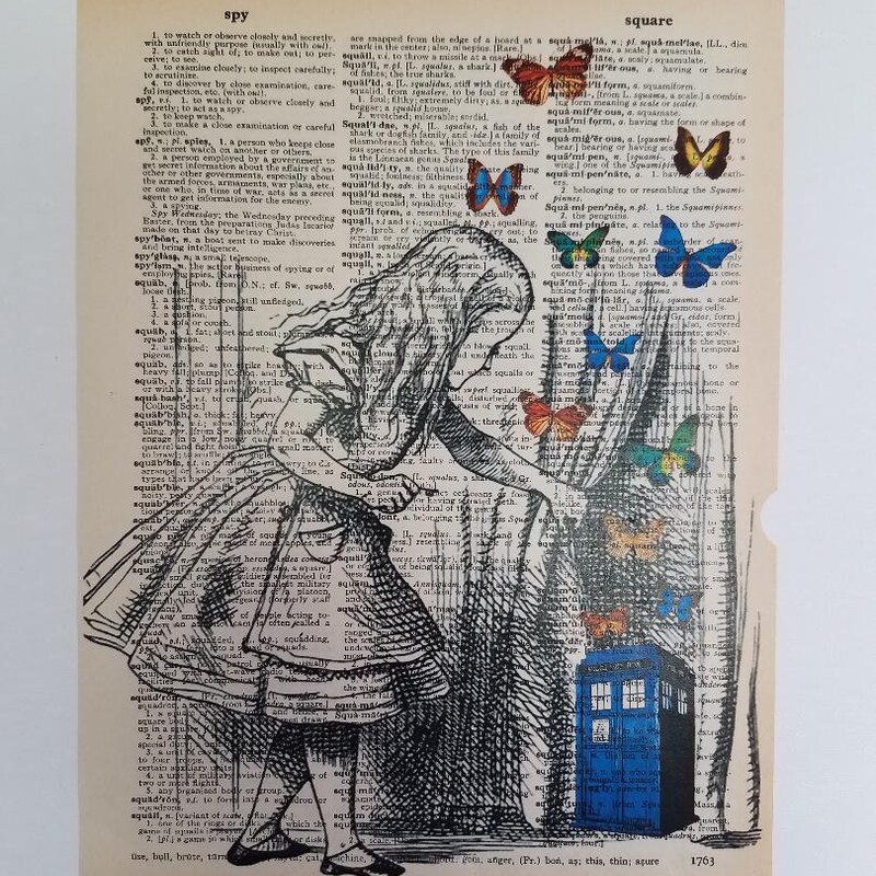 Dictionary Art - Etsy