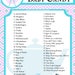 Alice in Wonderland Baby Shower Games - Etsy