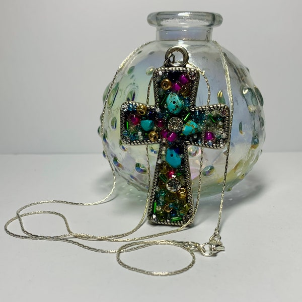 Silver Metal Cross - Etsy