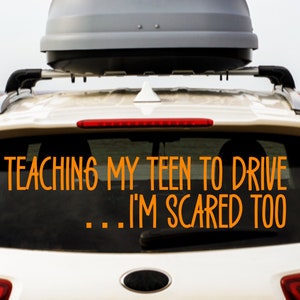 Funny Student Driver Vinyl Car Decal Sticker - Etsy