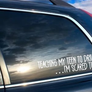 Funny Student Driver Vinyl Car Decal Sticker - Etsy
