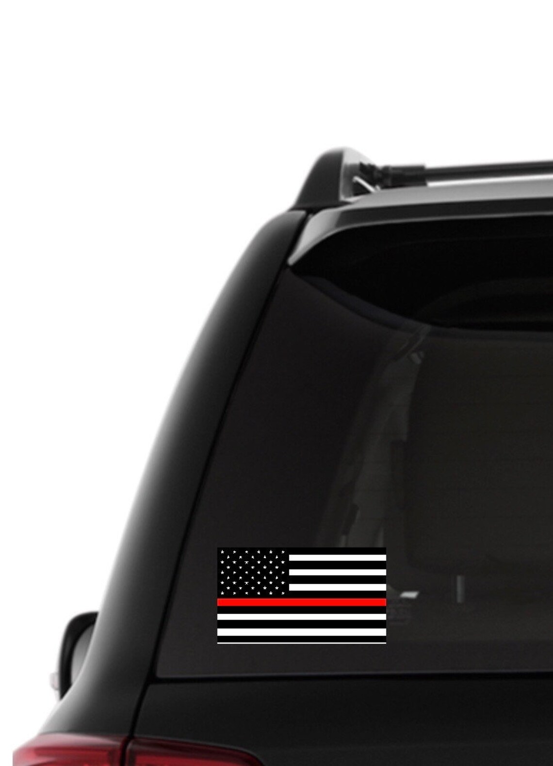 Thin Red Line Flag Thin Red Line Decal Vinyl Car Decal | Etsy
