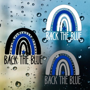 Back the Blue - Etsy