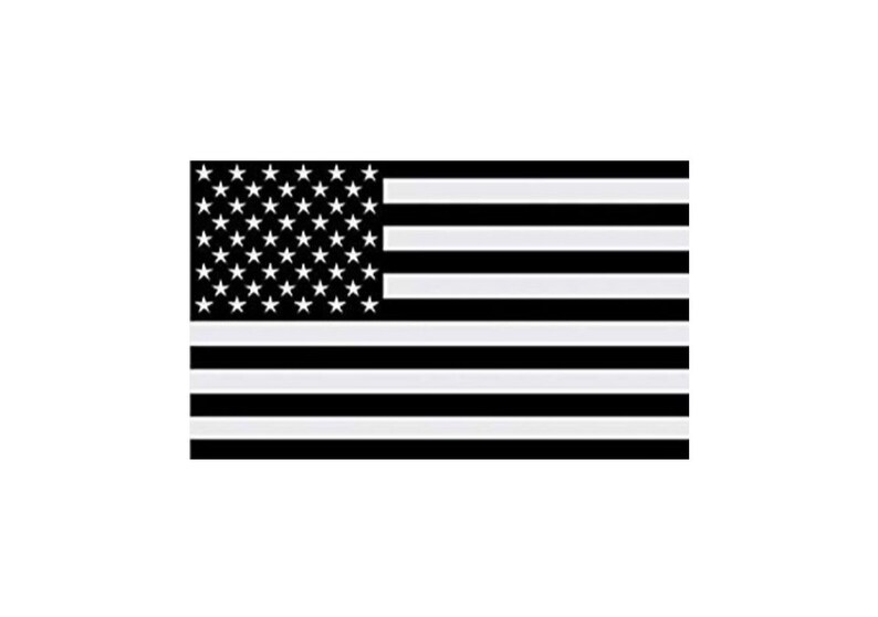 Black American Flag Subdued USA Flag Decal Vinyl Decal Give - Etsy