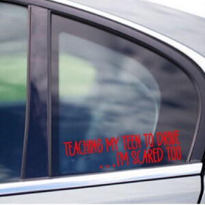 Funny Student Driver Vinyl Car Decal Sticker - Etsy