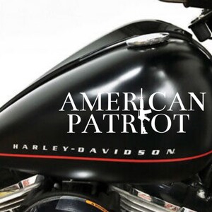America Patriot Vinyl Car and Truck Decal, Vehicle Bumper Sticker ...