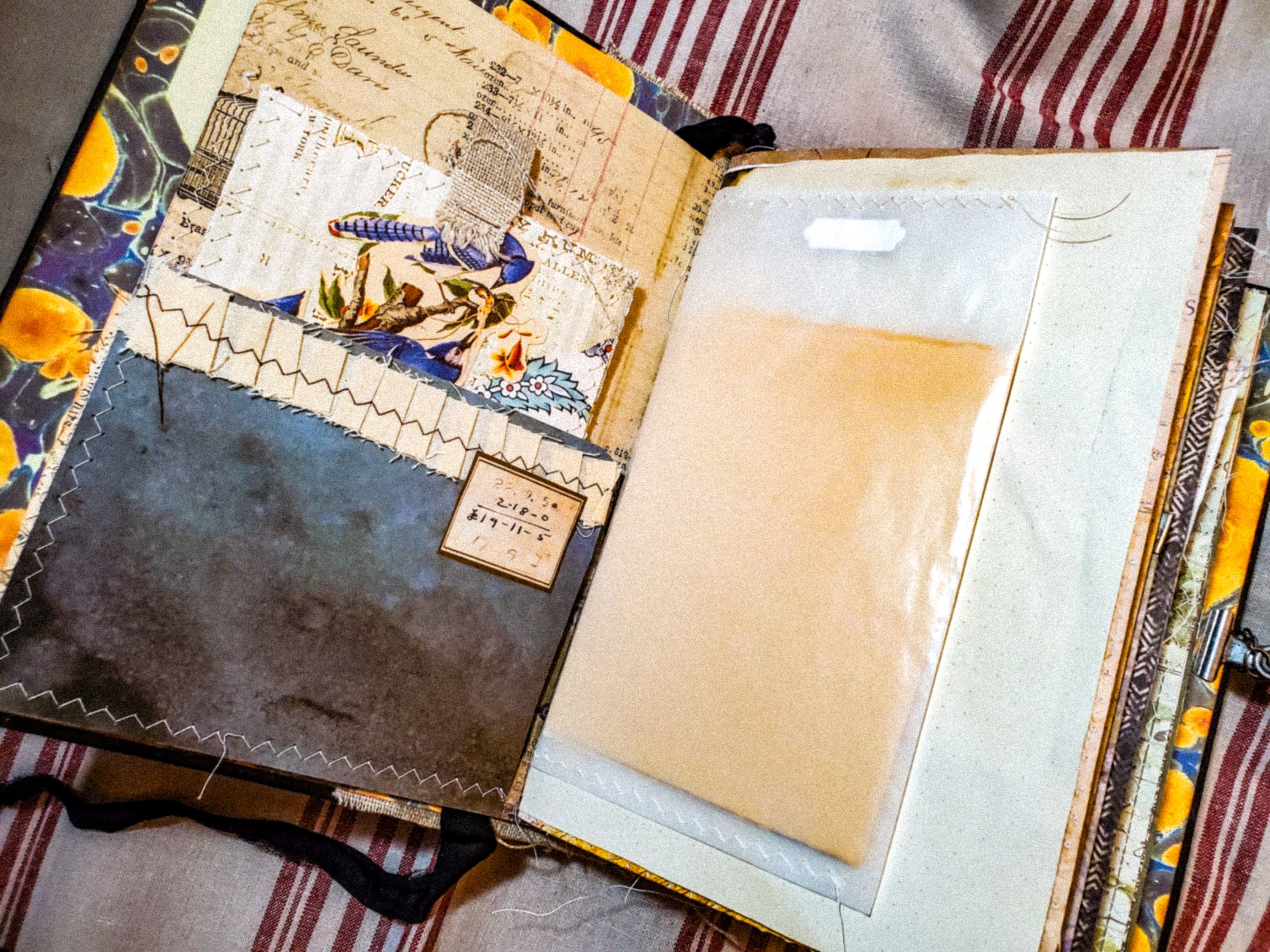 Handmade Dark Academia Junk Journal: 168 Page Scrapbook - Etsy