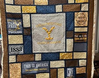 Yellowstone Quilt - Etsy