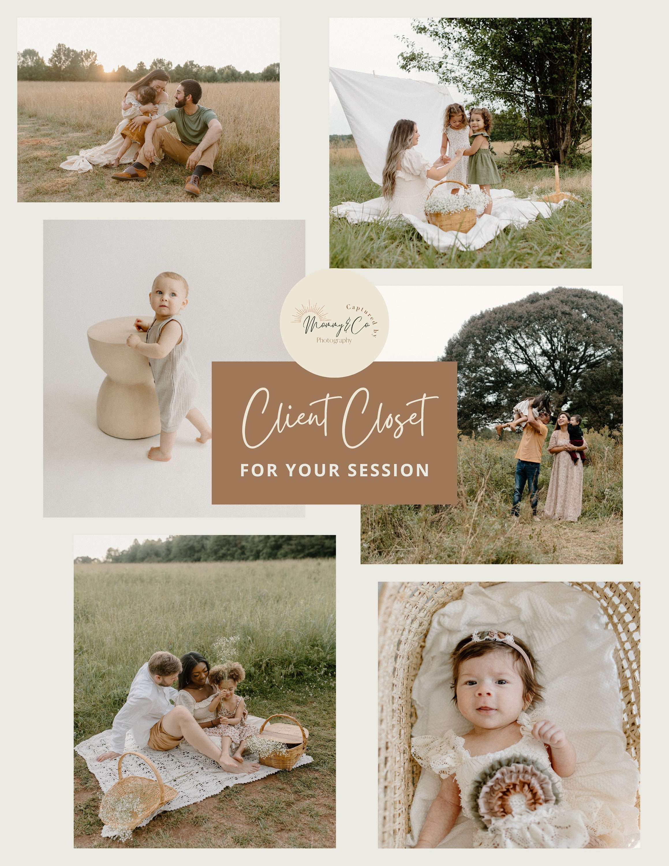 Client Closet Template - Etsy