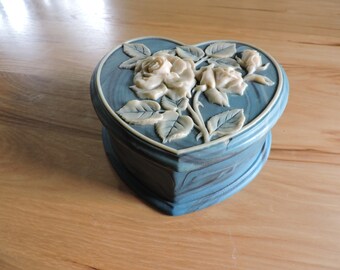 Incolay Jewelry Box - Etsy