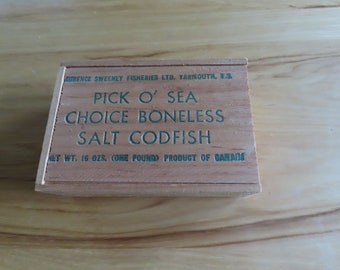 Salted Codfish Box - Etsy
