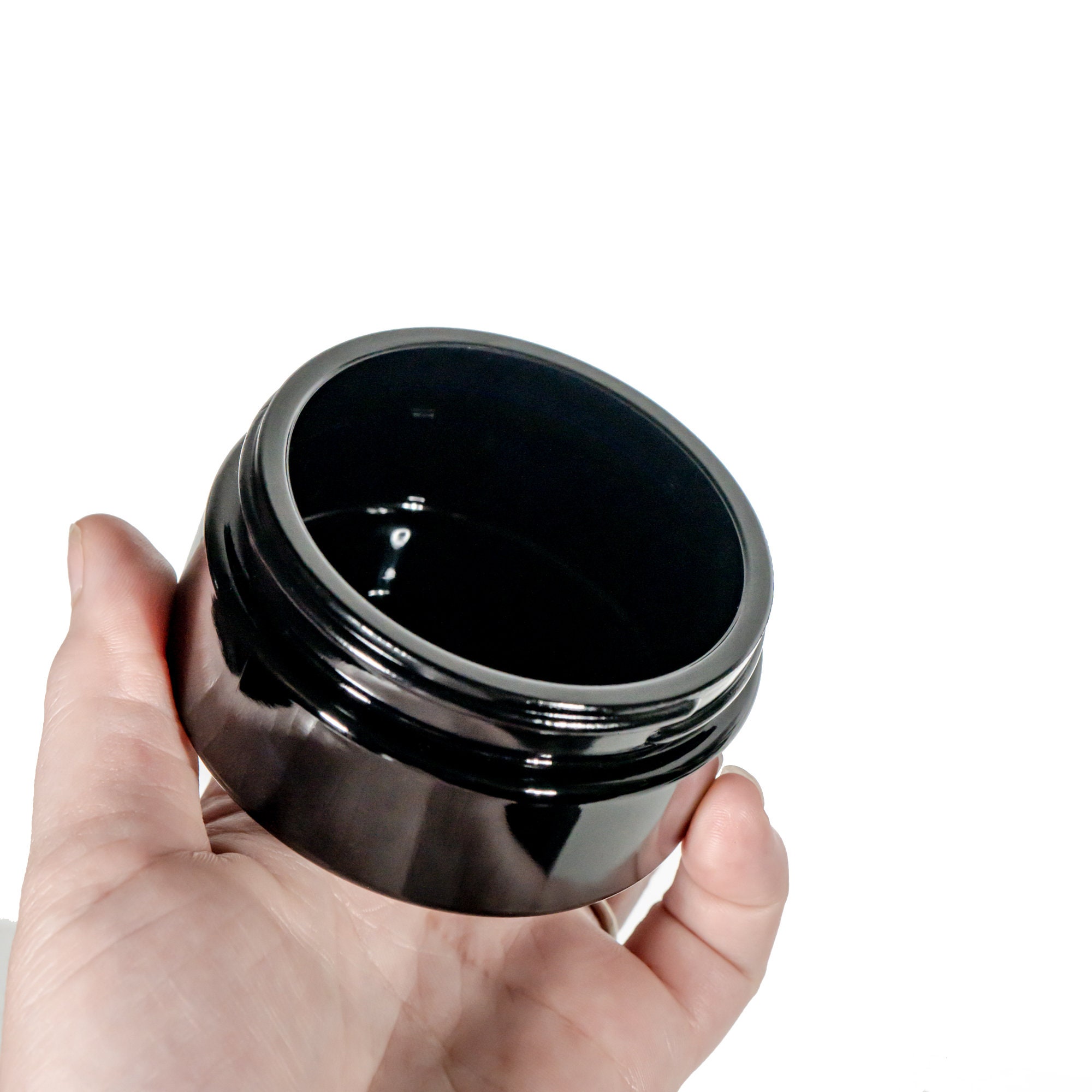 UV Black Glass Jar 100ml Leak Proof Smell Proof Jar UV - Etsy