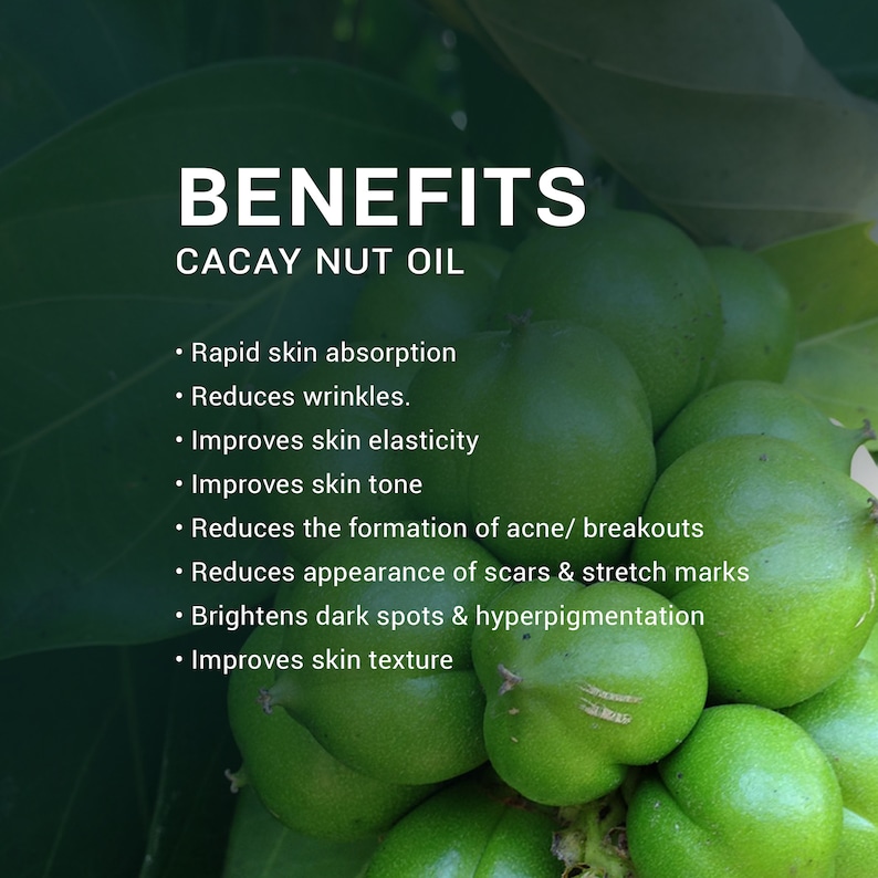 Cacay kahai Nut Oil 1 Oz Virgin Wild Harvested Organic - Etsy