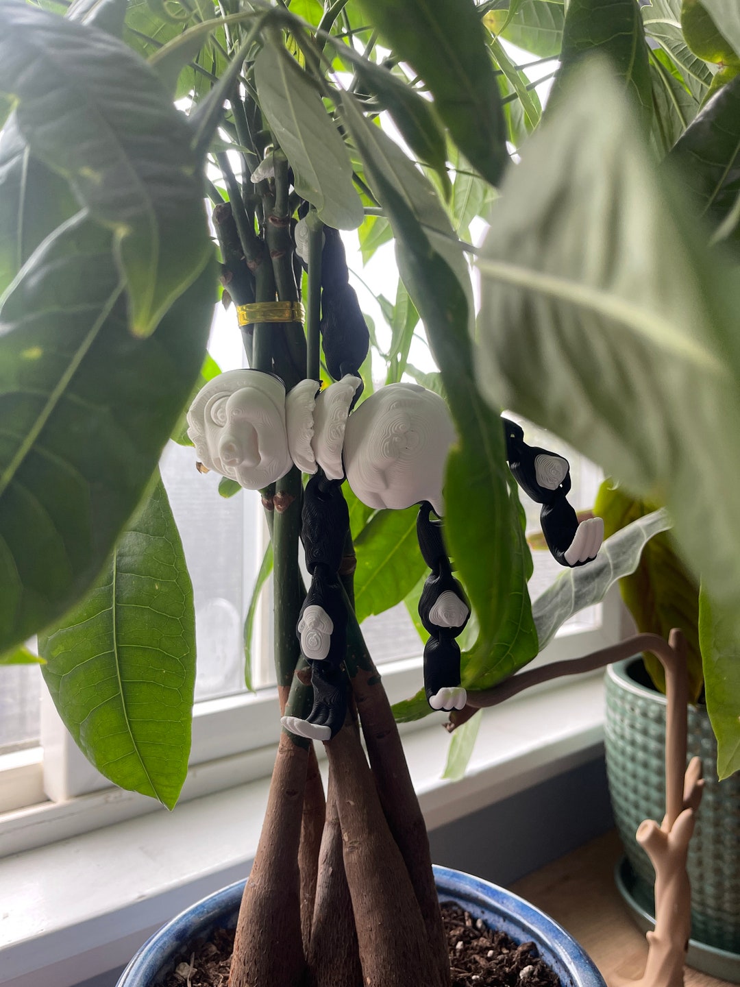 Sloth Fidget Toy Flexible Hanging Sloth From Tree for Desk - Etsy