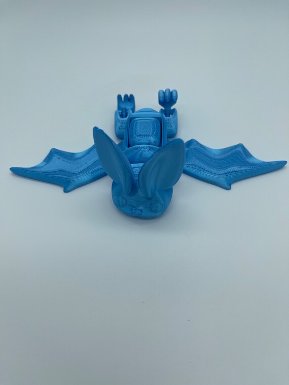 Flying Bat Articulated Fidget Toy - Etsy