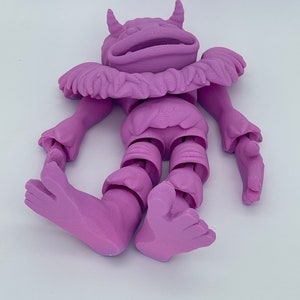 3D Printed Standing Flexi Yeti by Flexi Factory - Etsy