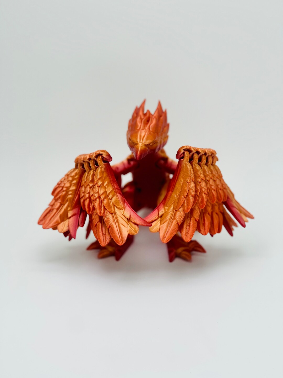 Fidget Toy Phoenix Flexible Pieces Articulating Gift for Friend 3D ...
