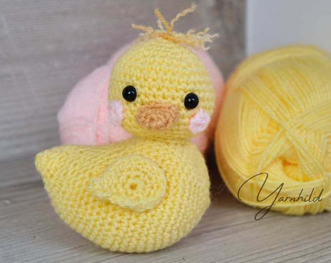 Cute Amigurumi Crochet Duck Pattern Crochet Amigurumi - Etsy