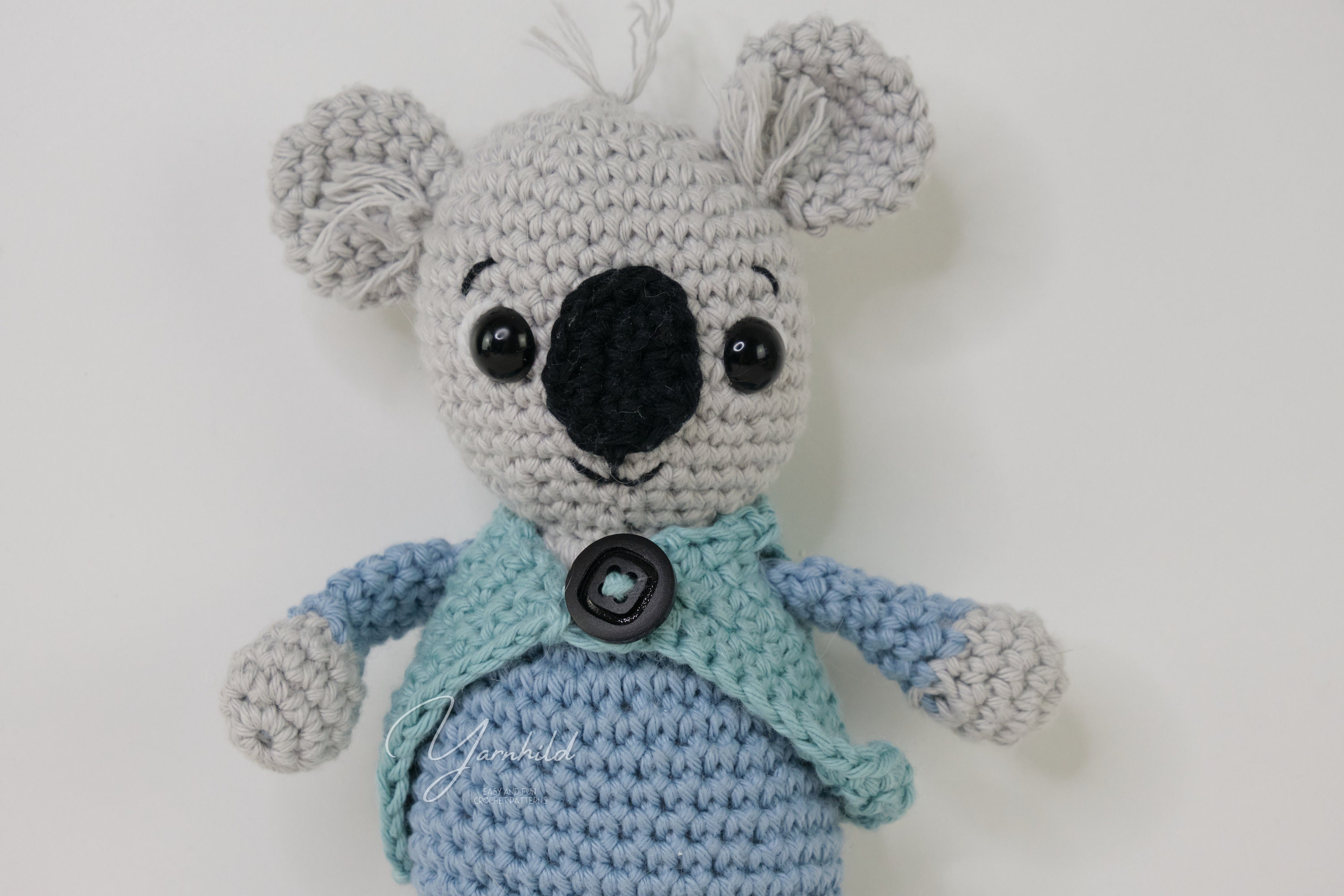 Amigurumi Crochet Koala Pattern - PDF Printable Pattern for a Crochet ...