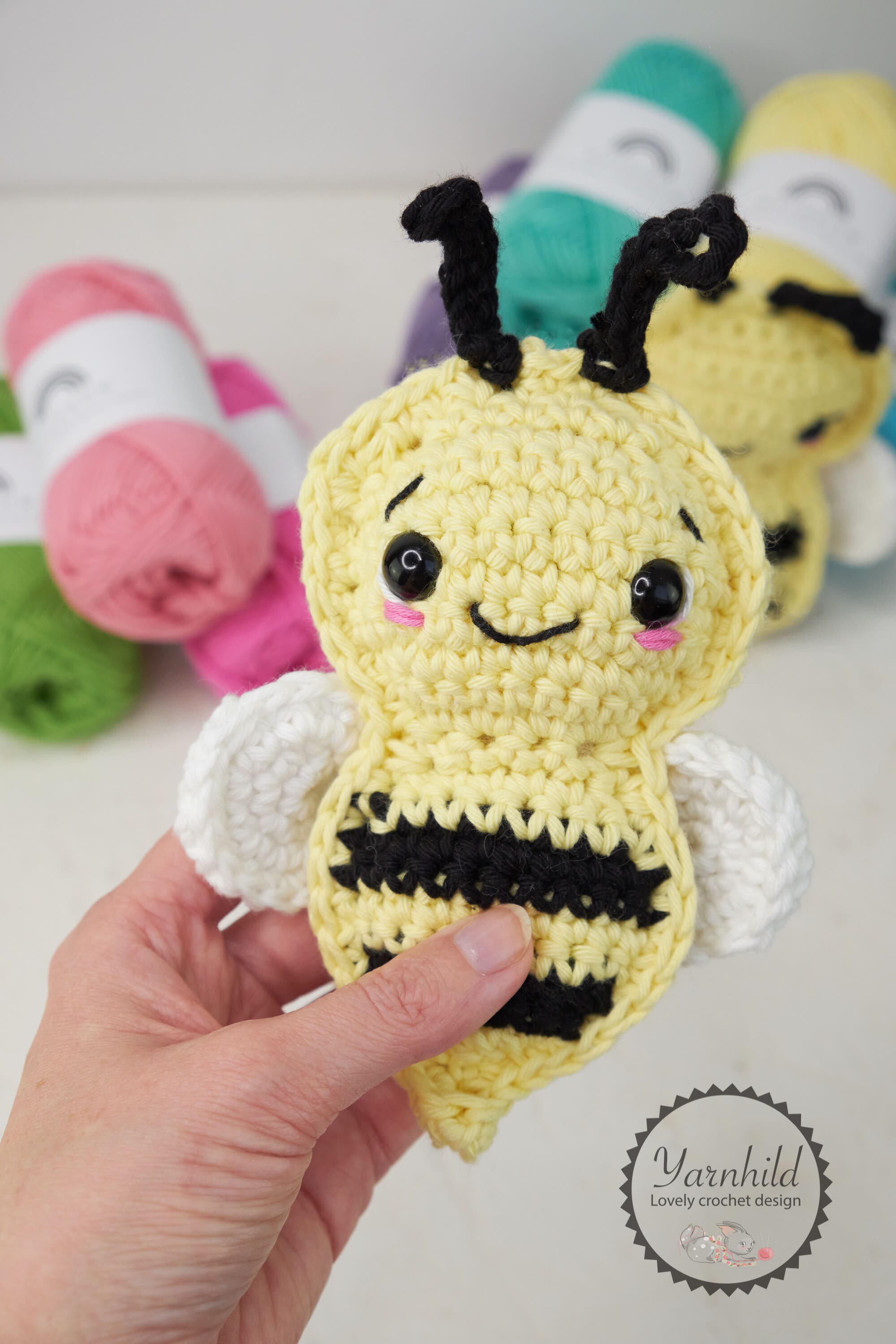 Crochet Bee Pattern PDF Easy Pattern for a Baby Bee DIY - Etsy