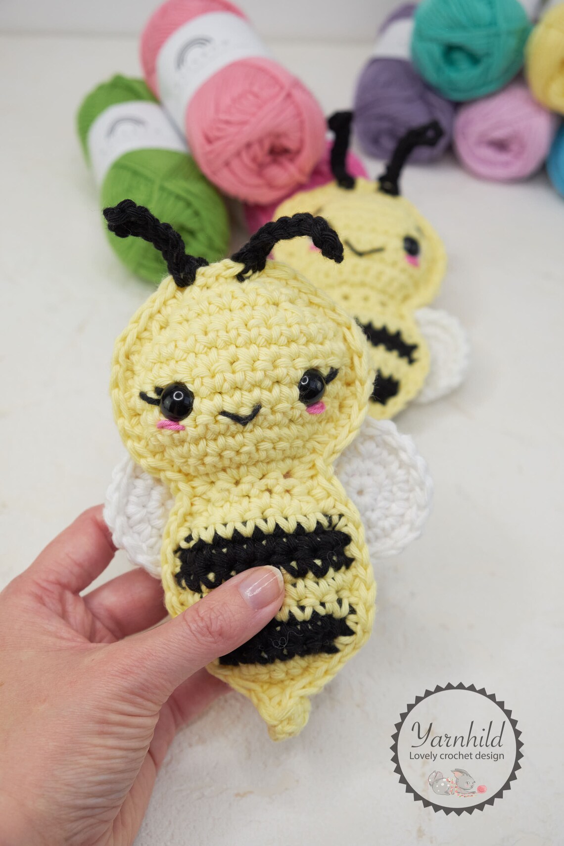 Crochet Bee Pattern PDF Easy Pattern for a Baby Bee DIY - Etsy