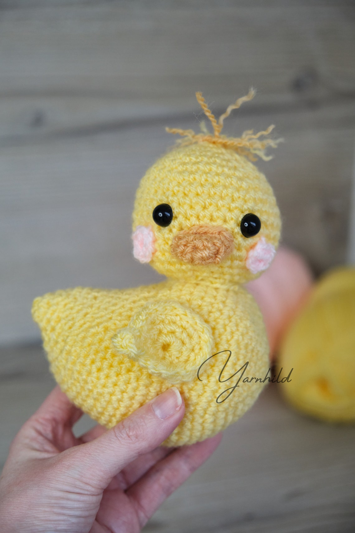 Cute Amigurumi Crochet Duck Pattern – English & German (PDF) - Etsy