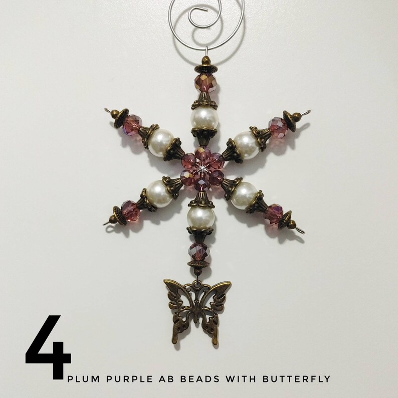 Victorian Snowflake Ornaments - Etsy