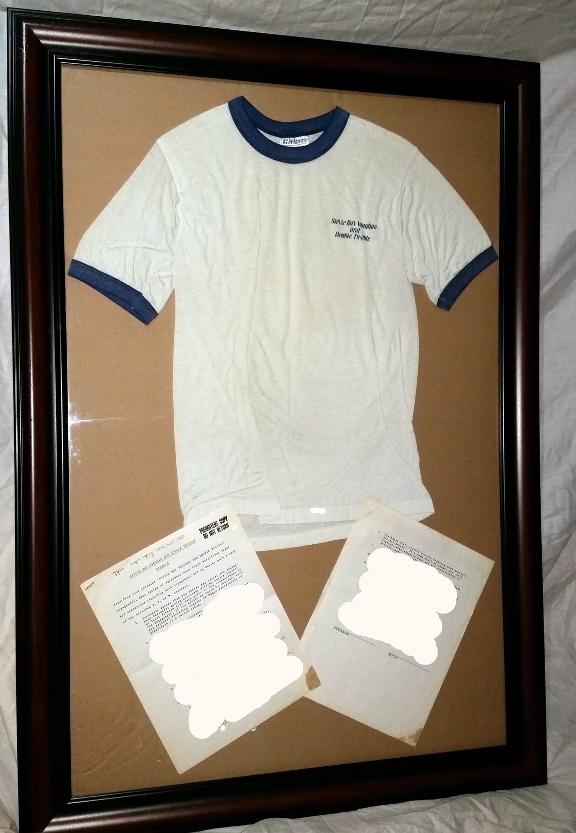 Stevie Ray Vaughan and Double Trouble Original Shirt and Tour Rider ...