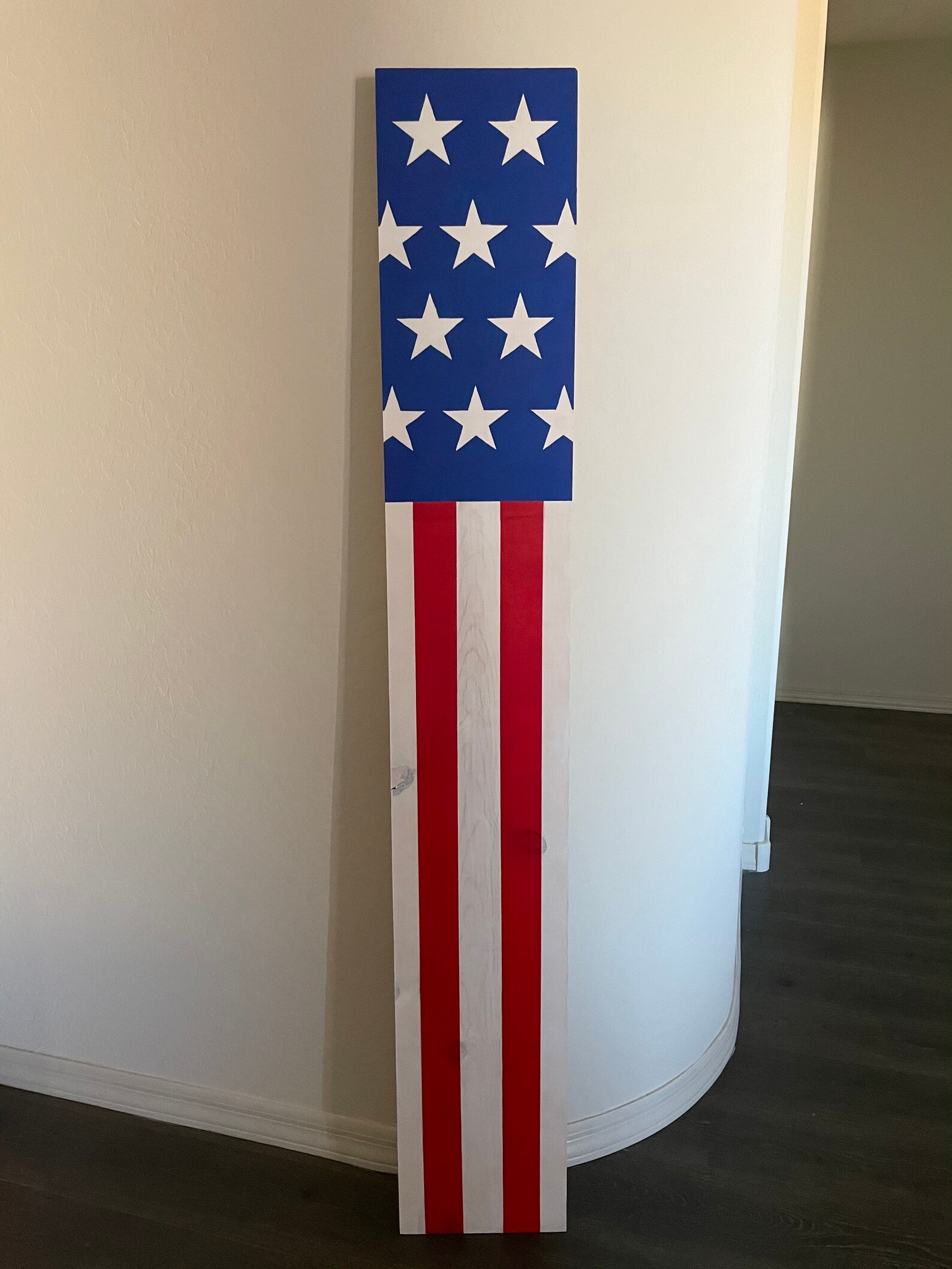 American Flag Welcome Sign | Etsy