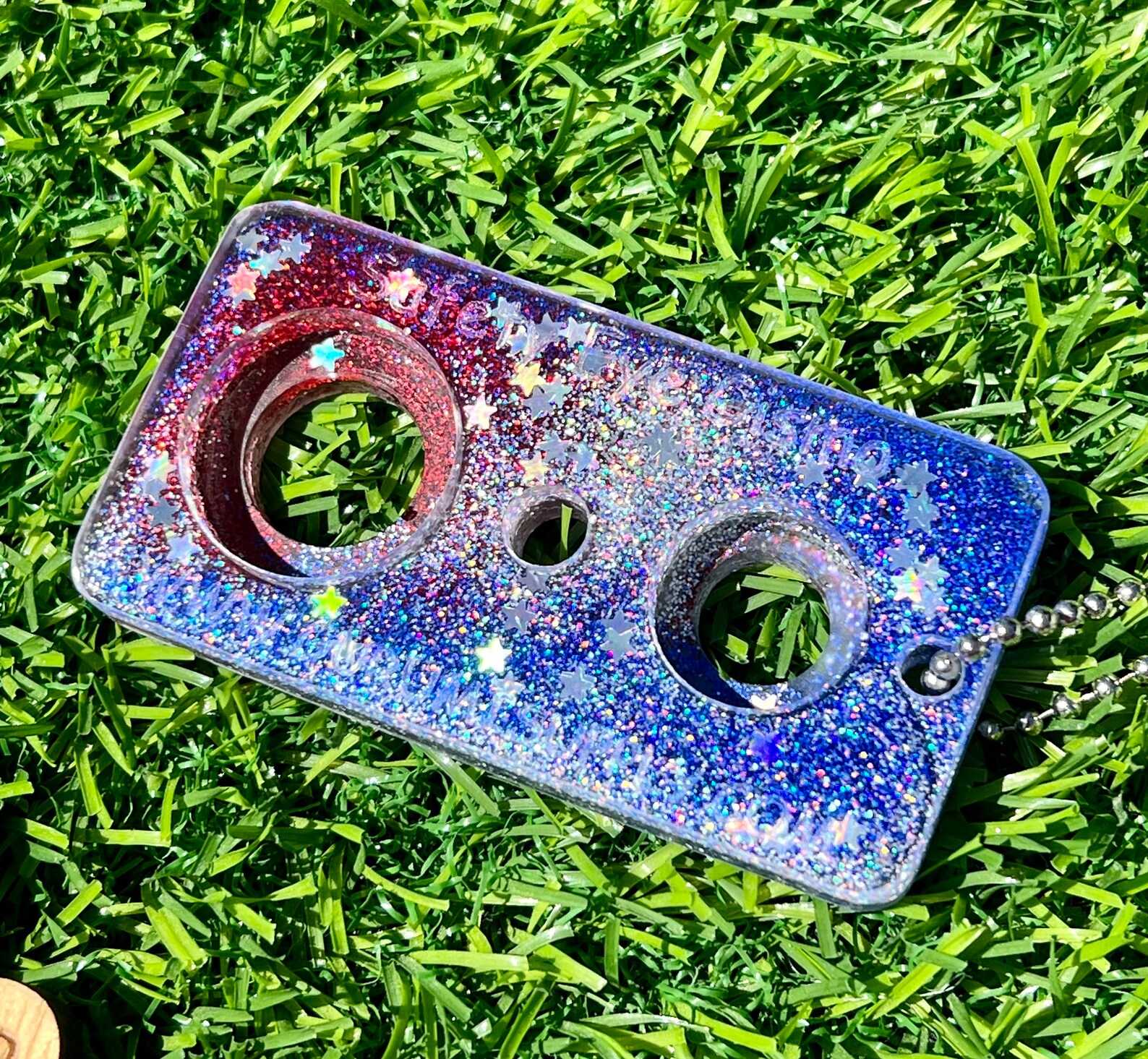 Safety Eye Gismo Patriotic Glitter - Keychain - Safety Eye Tool ...