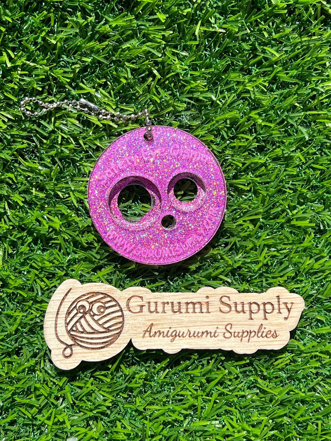 Safety Eye Gismo Pink Glitter Petite Size On-the-go - Etsy