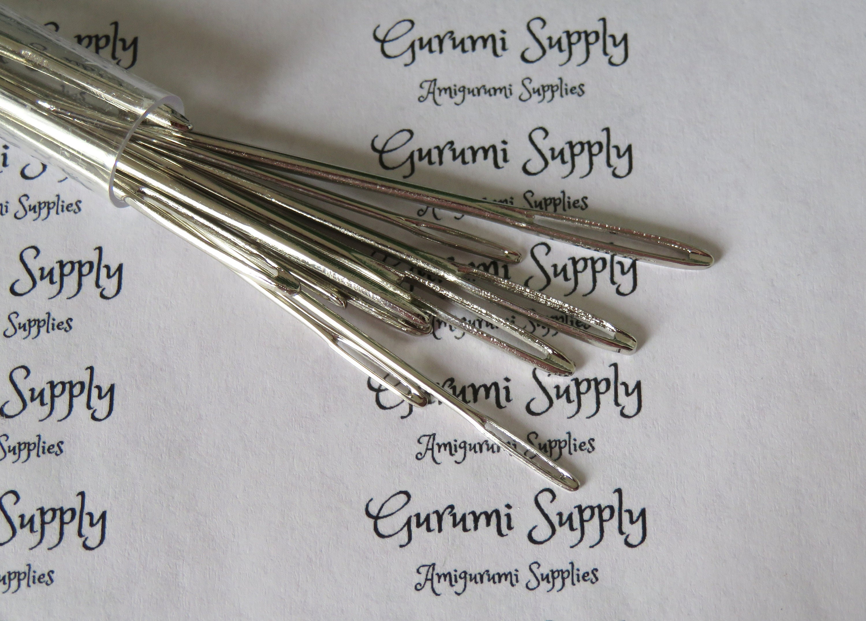 Large Eye Sewing Needle Set – 12 Count – 3 Sizes - Travel Size – Sewing ...