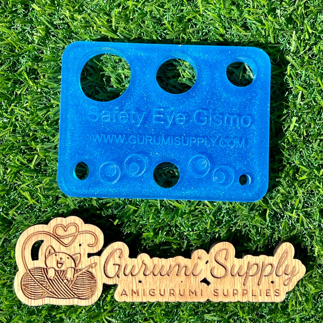 Safety Eye Gismo - Peacock Blue - Rectangle - Safety Eye Tool - Safety ...